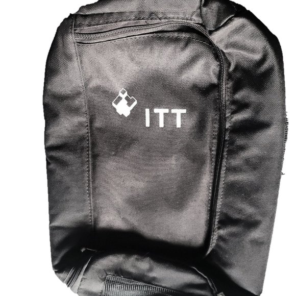 Norwood | Bags | Itt Bag Black With Golf Clubs Zippers Norwood H 4 X W ...